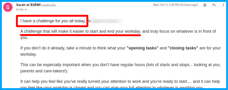 Analysis of the 7 Best Email Opening Lines We Loved ...