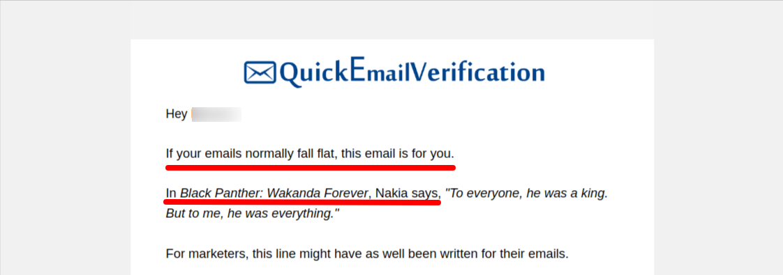 Analysis of the 7 Best Email Opening Lines We Loved ...