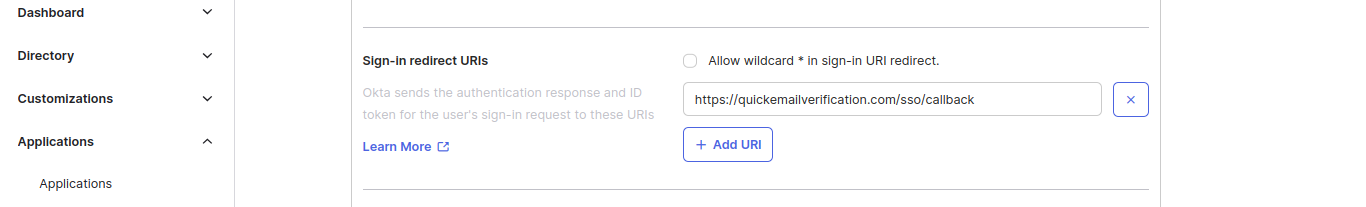 SSO Login Setup Guide - QuickEmailVerification